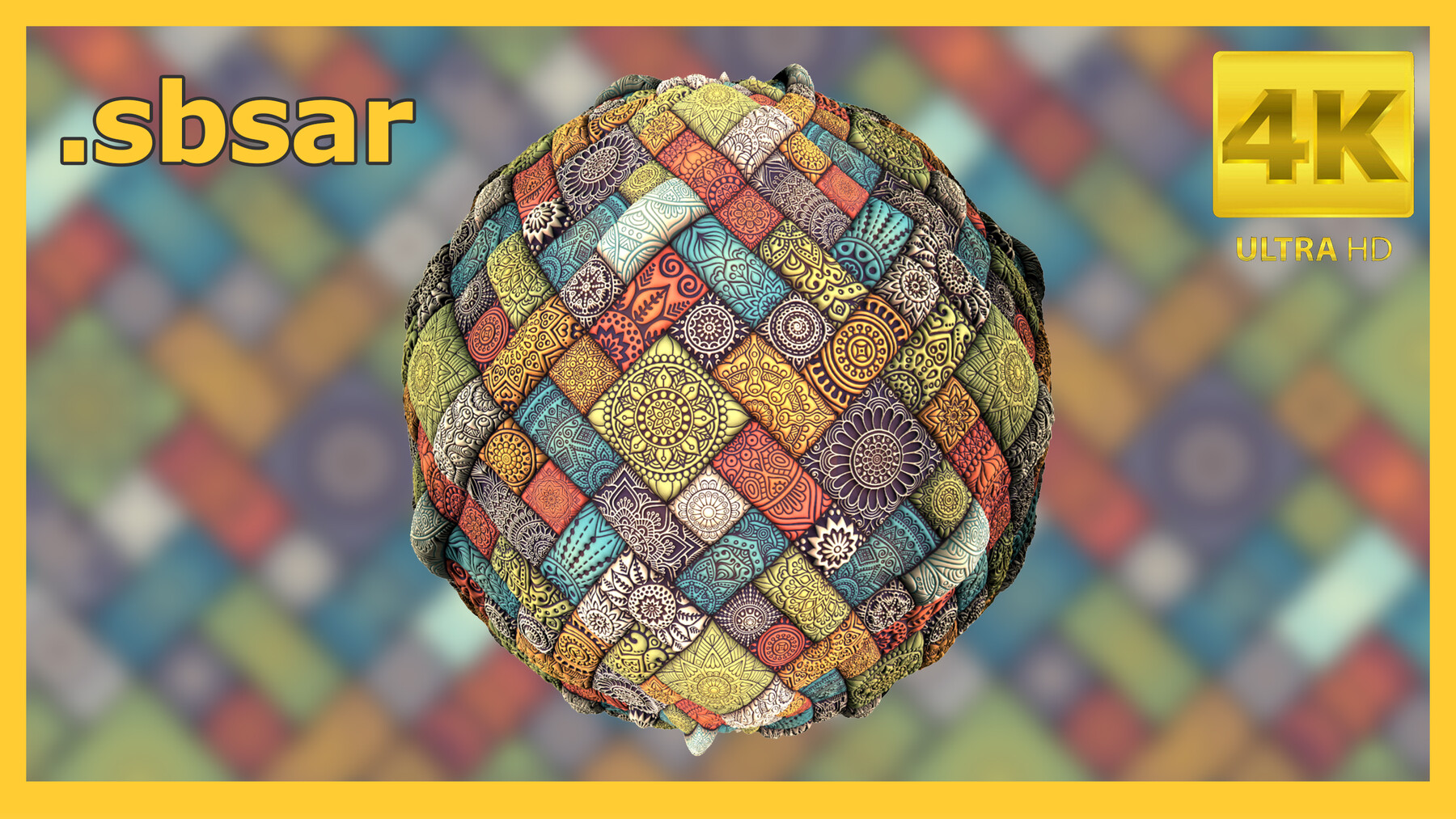 Tomato Knight - Decorative Material Design / Substance Painter / Sbsar