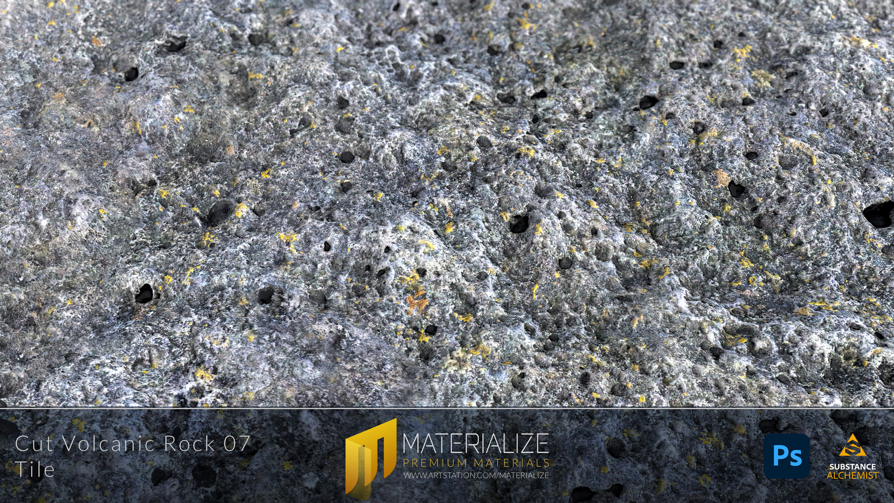 Volcanic Rock Texture Seamless