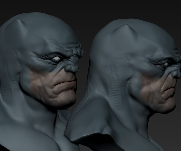 ArtStation - Comic Head Sketch Basemesh | Resources