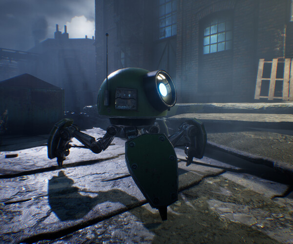 ArtStation - Robot Animation Rig for Maya | Game Assets