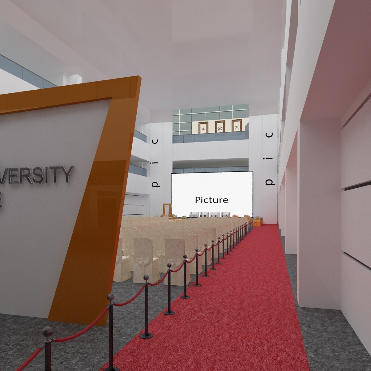 ArtStation - Stage and Reception Hall | Resources