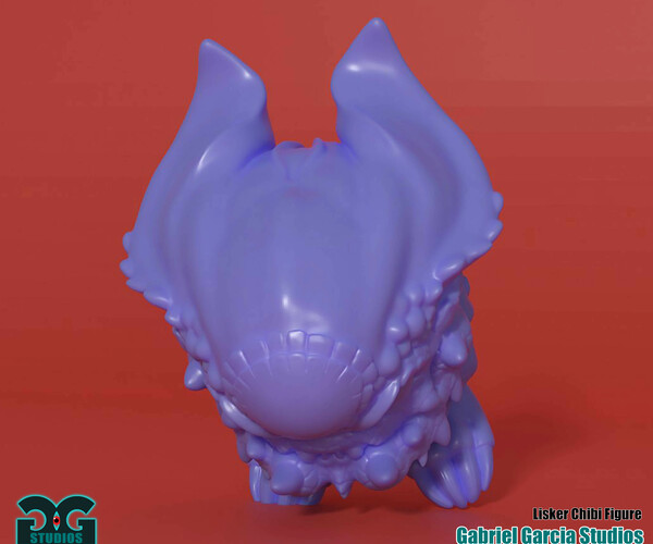 ArtStation - Lisker Chibi Figure by Gabriel Garcia | Resources