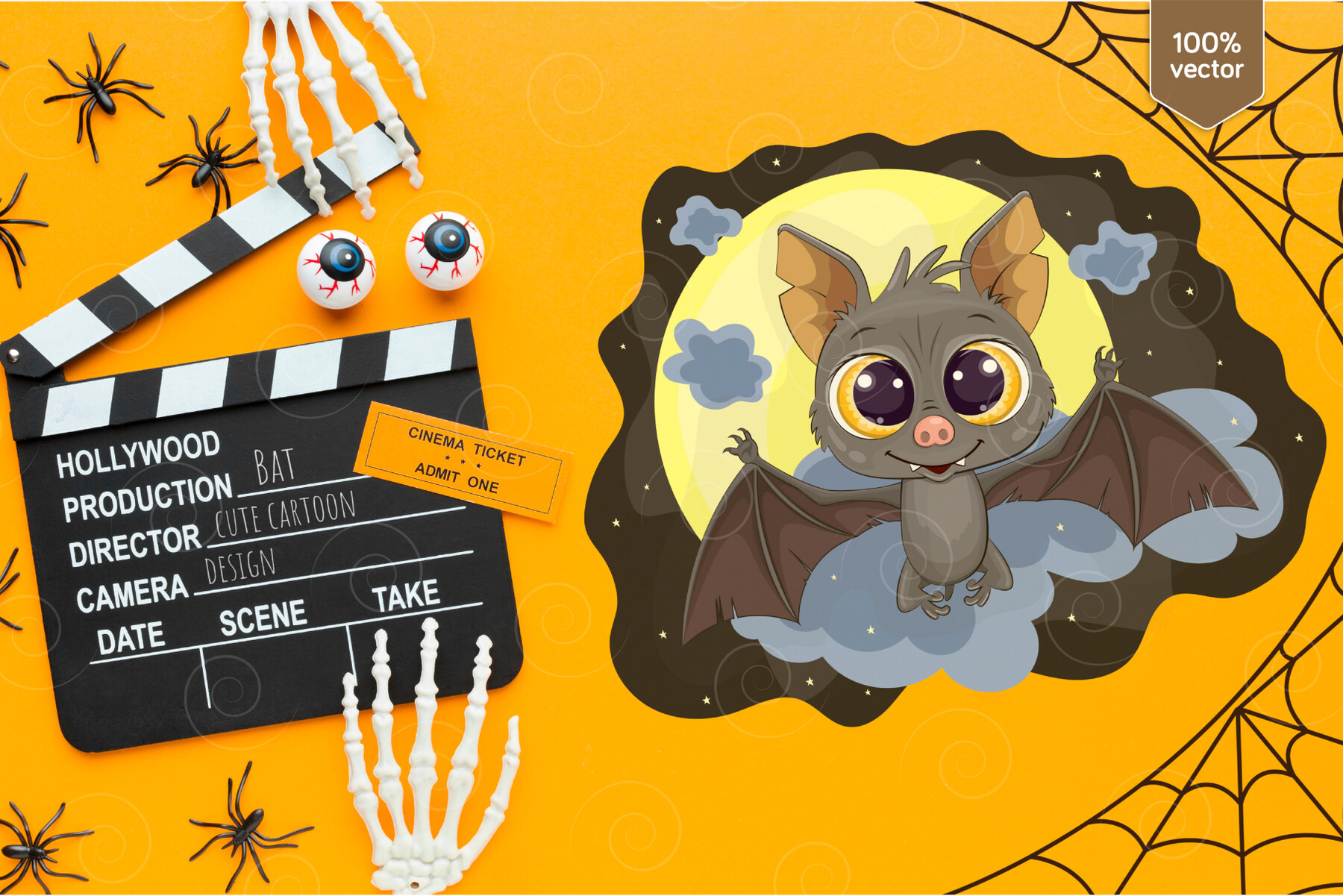 ArtStation - Cute cartoon bat | Artworks