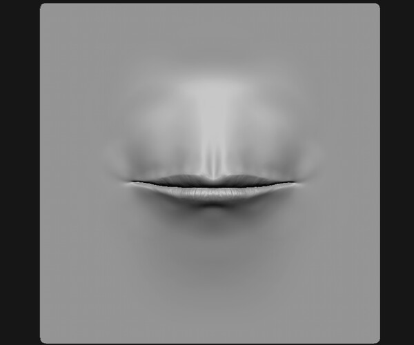 ArtStation - Lip Set 1 VDM Brush and Highpoly 3D model | Brushes