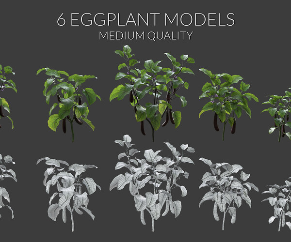 ArtStation - 3D Crop Collection | Resources