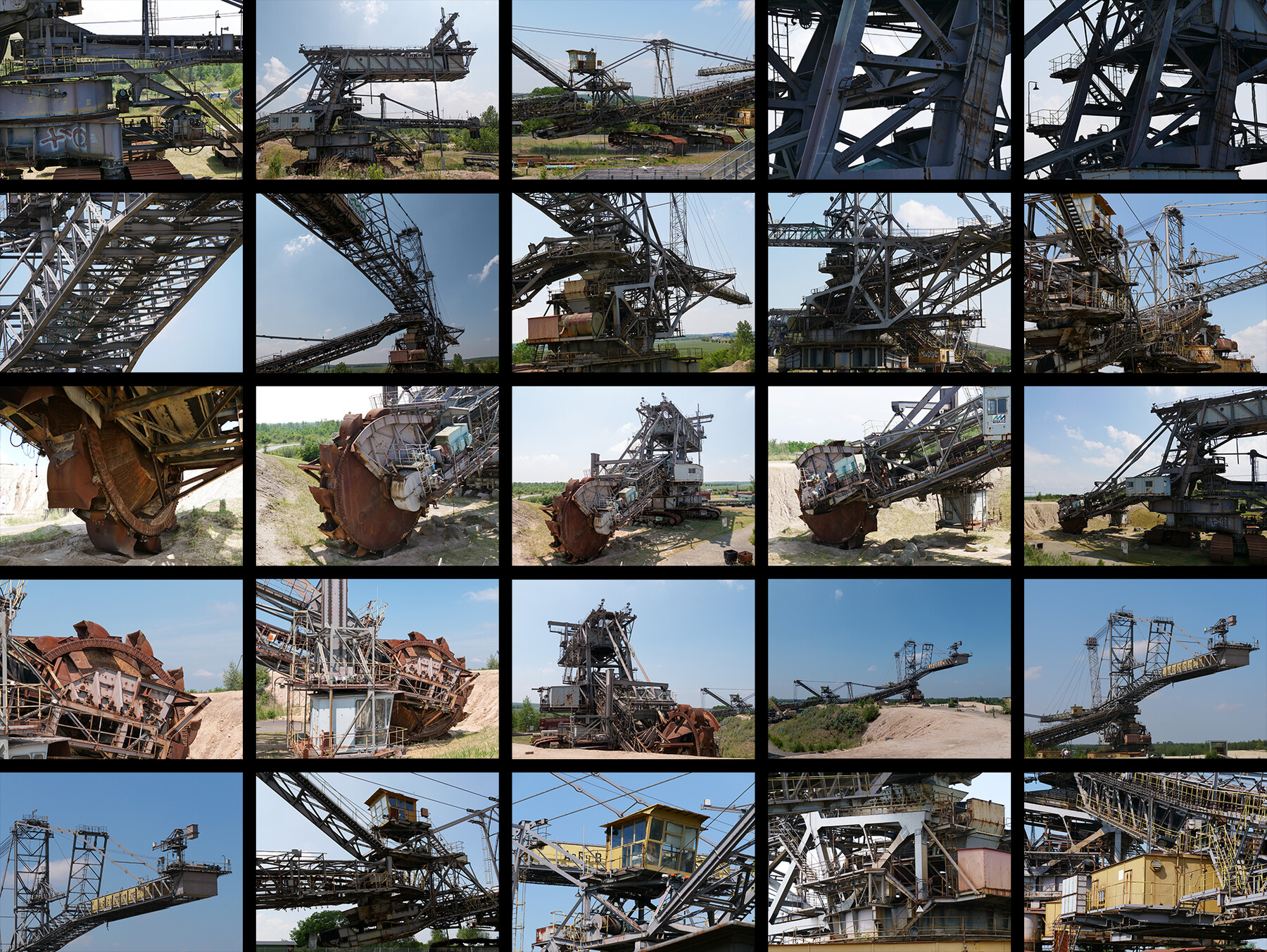 ArtStation - Heavy Mining Machines - Reference Pack | Resources