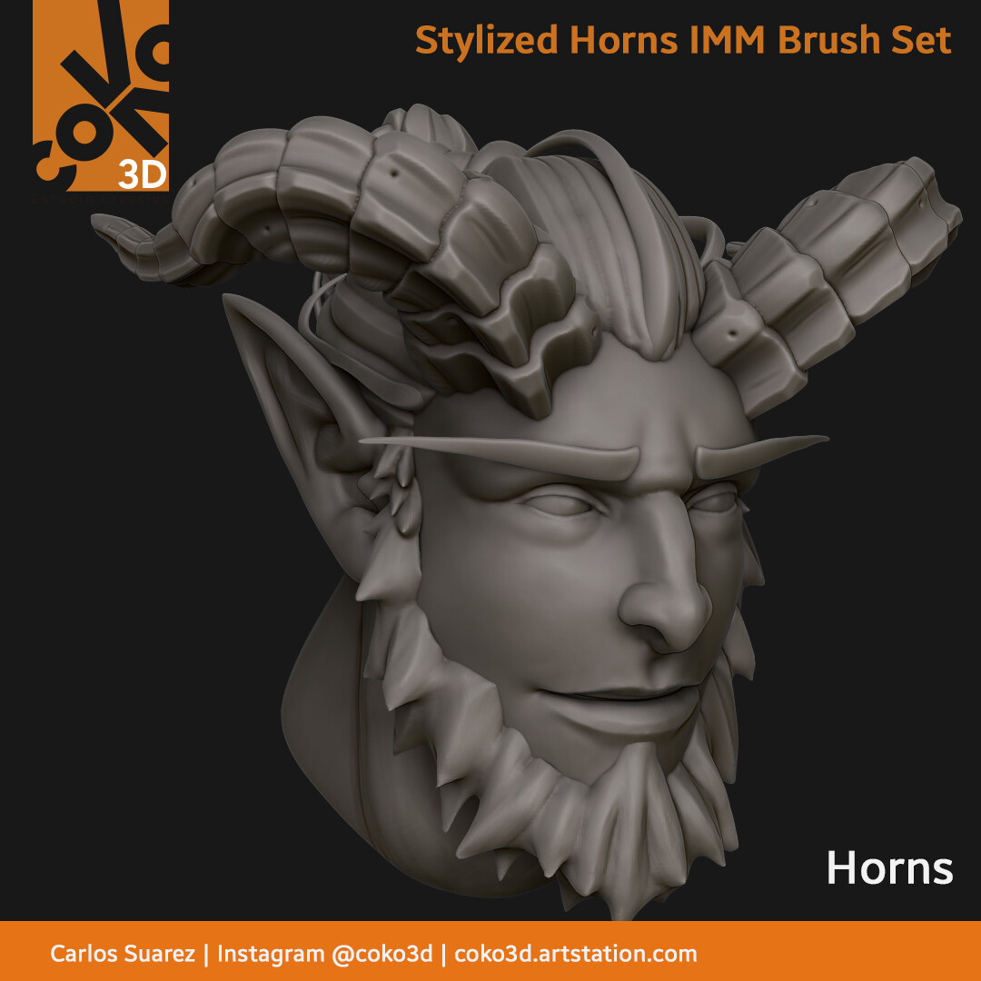 ArtStation - Horns | Brushes