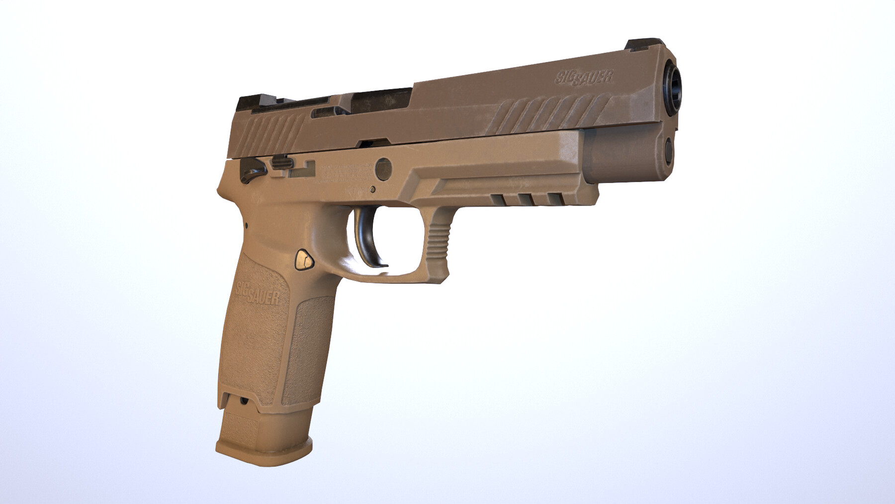 ArtStation - SIG SAUER M17 Pistol - REALTIME | Game Assets