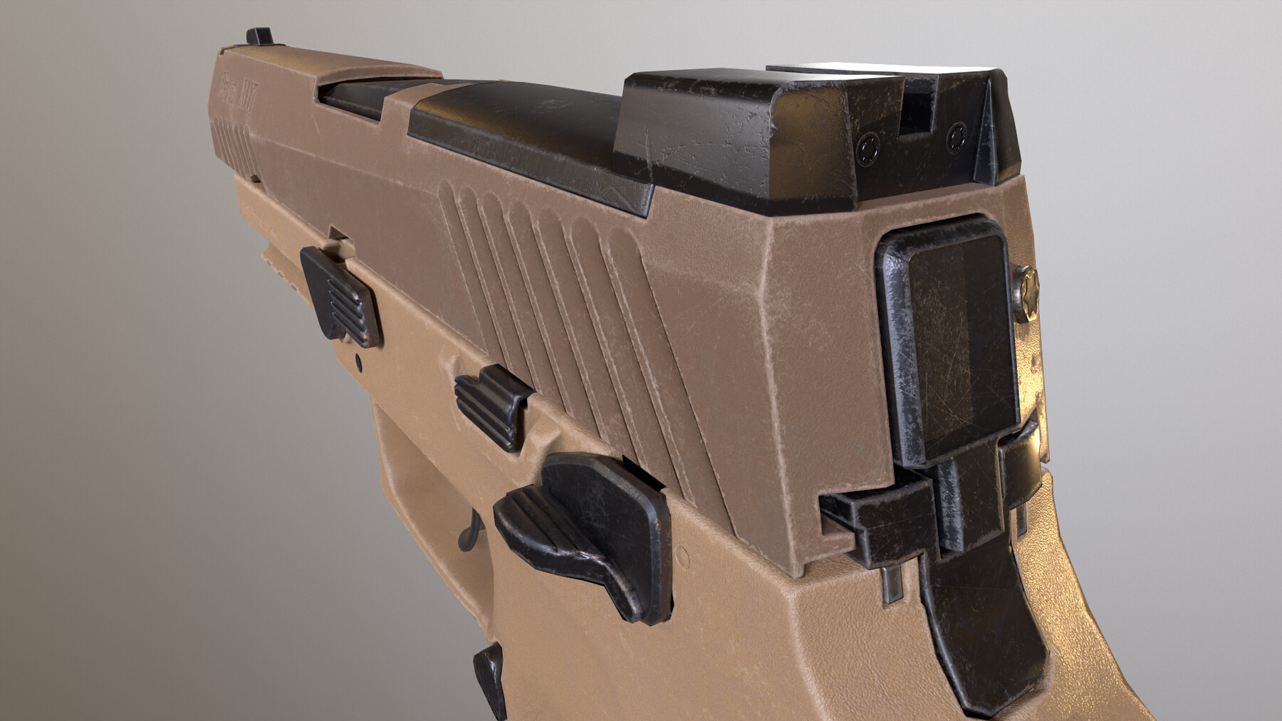 ArtStation - SIG SAUER M17 Pistol - REALTIME | Game Assets