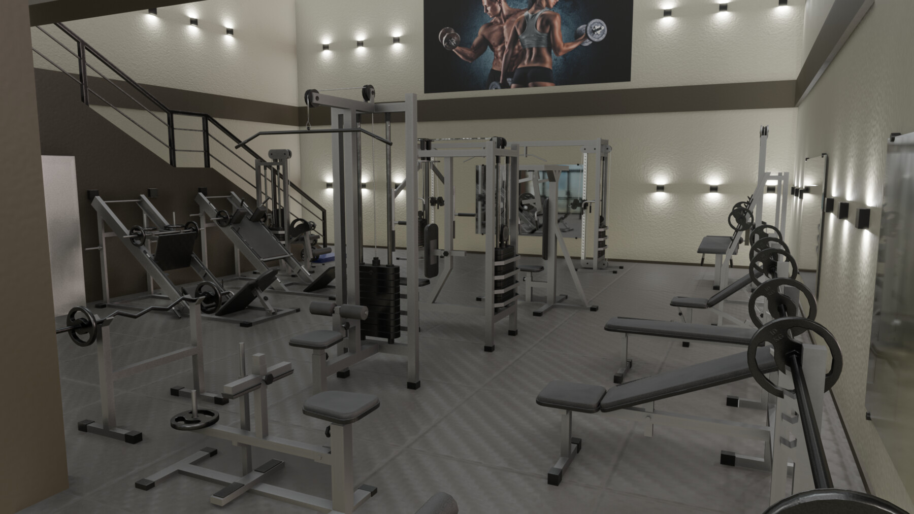 ArtStation - Gym | Game Assets