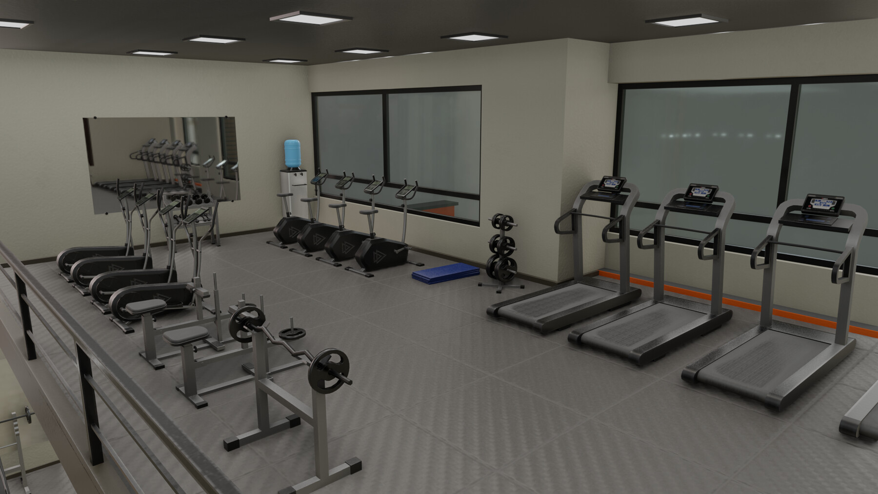 ArtStation - Gym | Game Assets