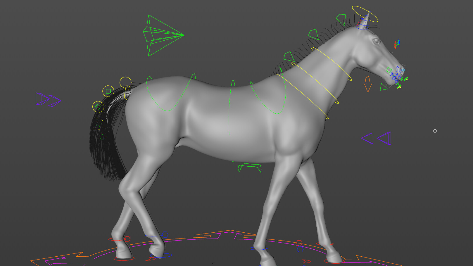 ArtStation - Stallion - Rigged & Animated Horse | Resources