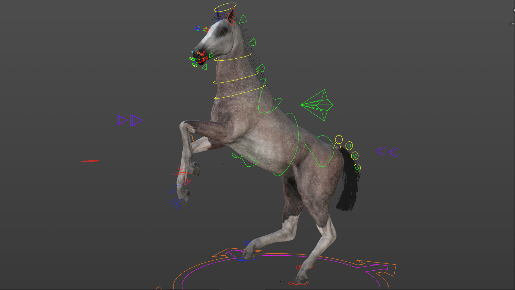 ArtStation - Stallion - Rigged & Animated Horse | Resources