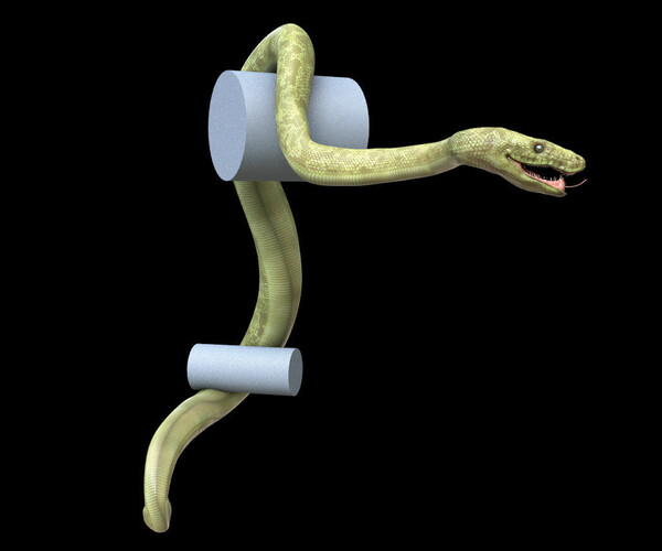 ArtStation - Green Boa | Game Assets