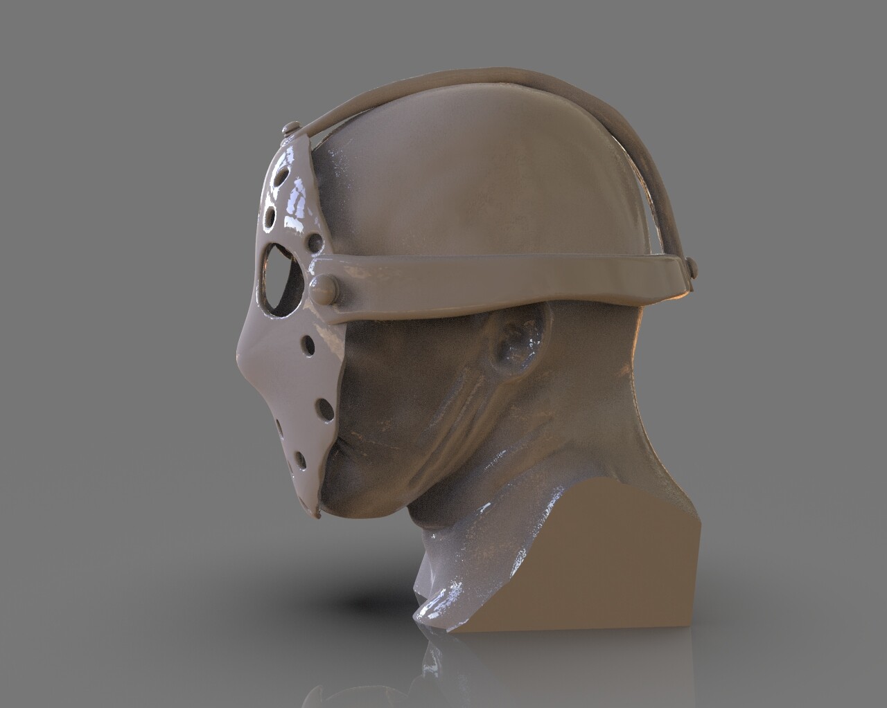 ArtStation - Jason Voorhees Bust 3D print model | Resources