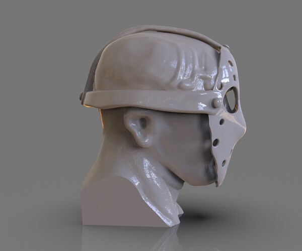 ArtStation - Jason Voorhees Bust 3D print model | Resources