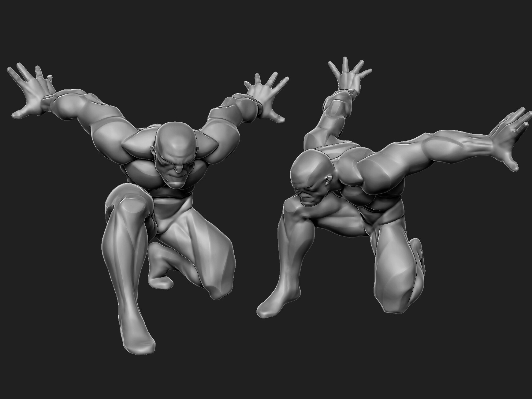 pabloperdomo - Comic Hero Basemesh pose2