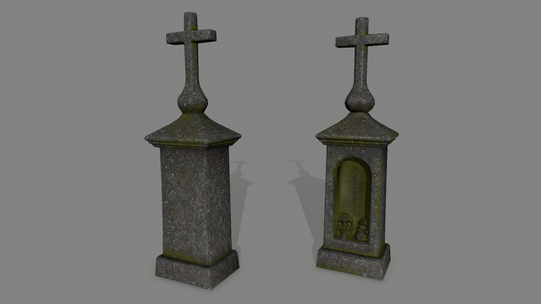 ArtStation - tomb stone set | Game Assets