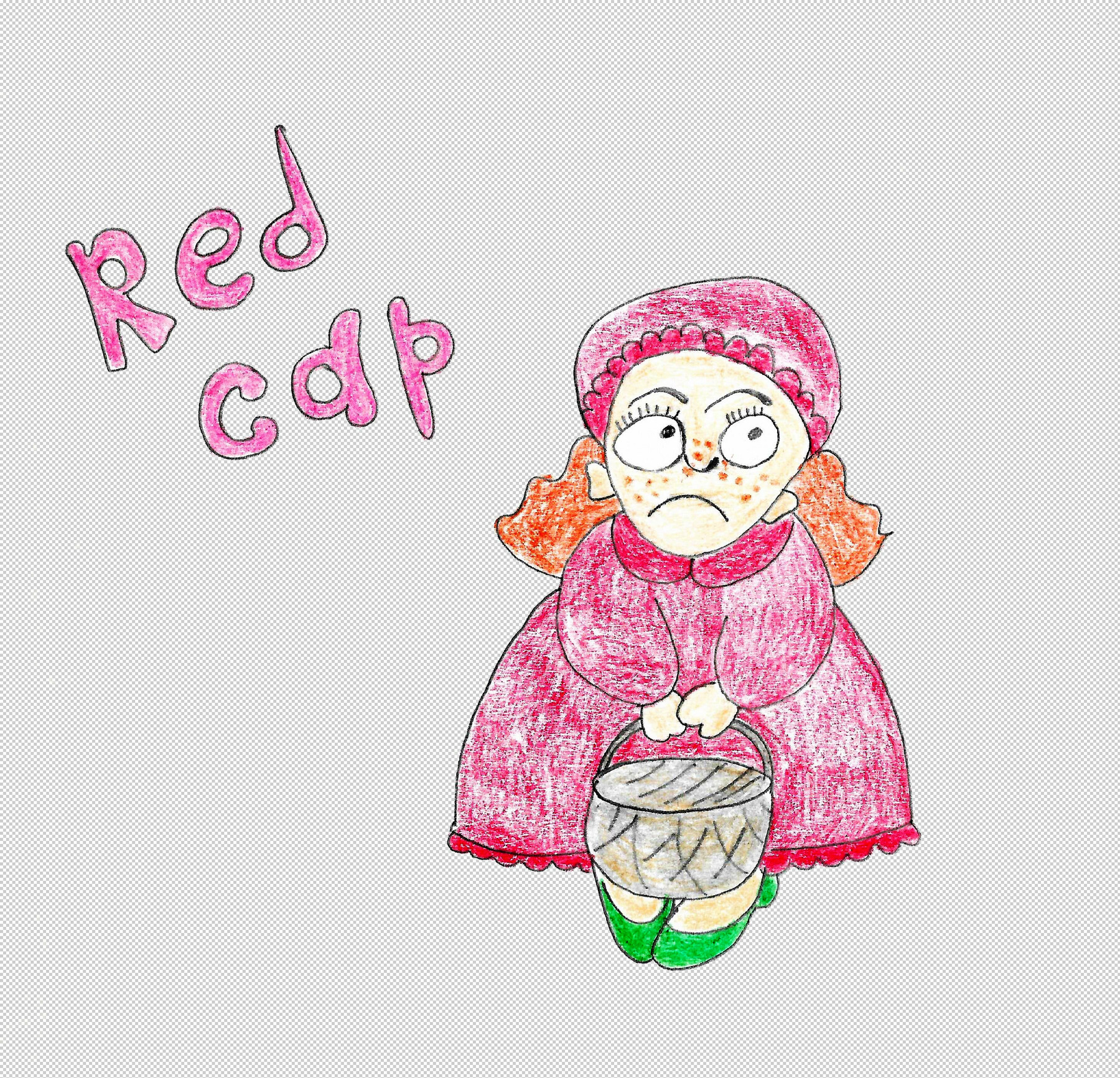 ArtStation - Red Cap Little Red Riding Hood color | Artworks