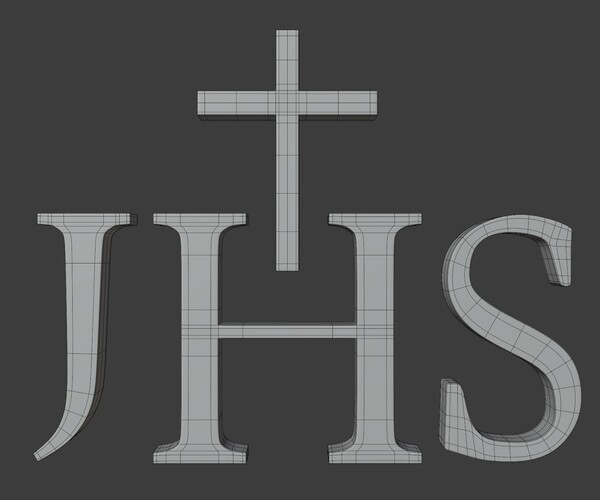 ArtStation - JHS Christogram Symbol | Resources