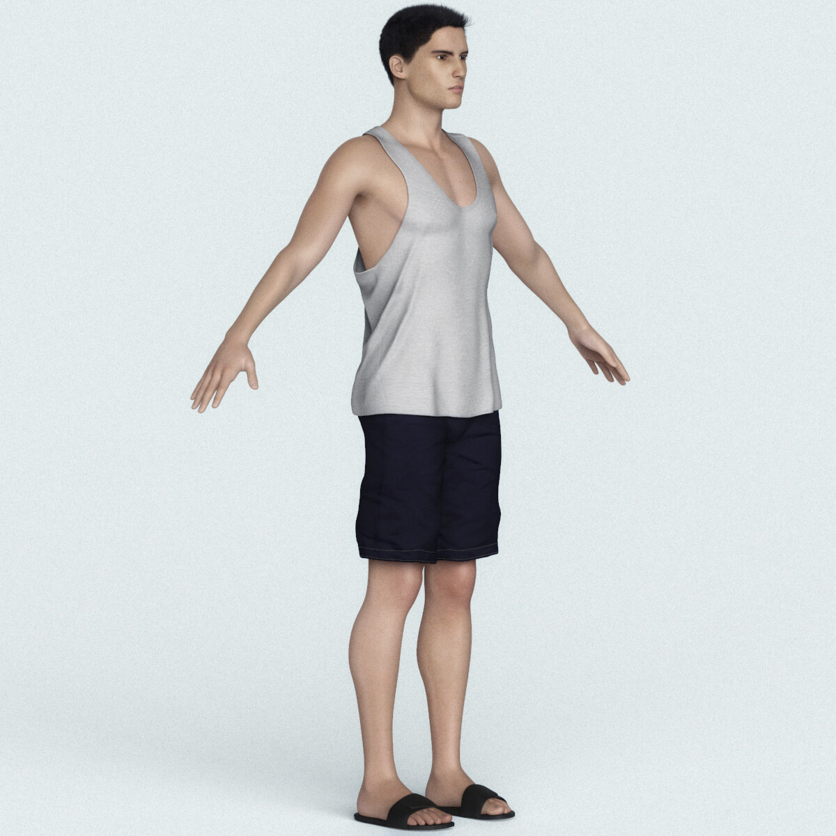 ArtStation - Realistic Young Man | Resources