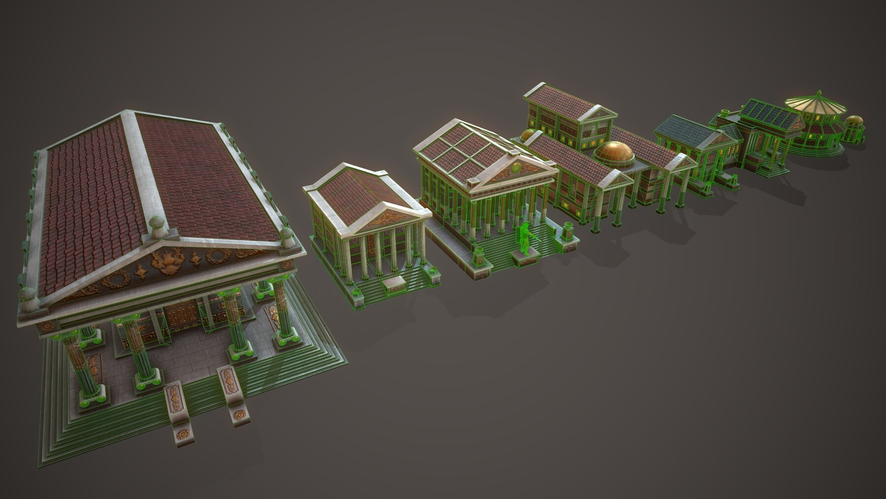 ArtStation - Ancient Temple Pack | Game Assets