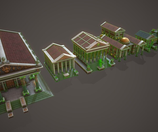 ArtStation - Ancient Temple Pack | Game Assets
