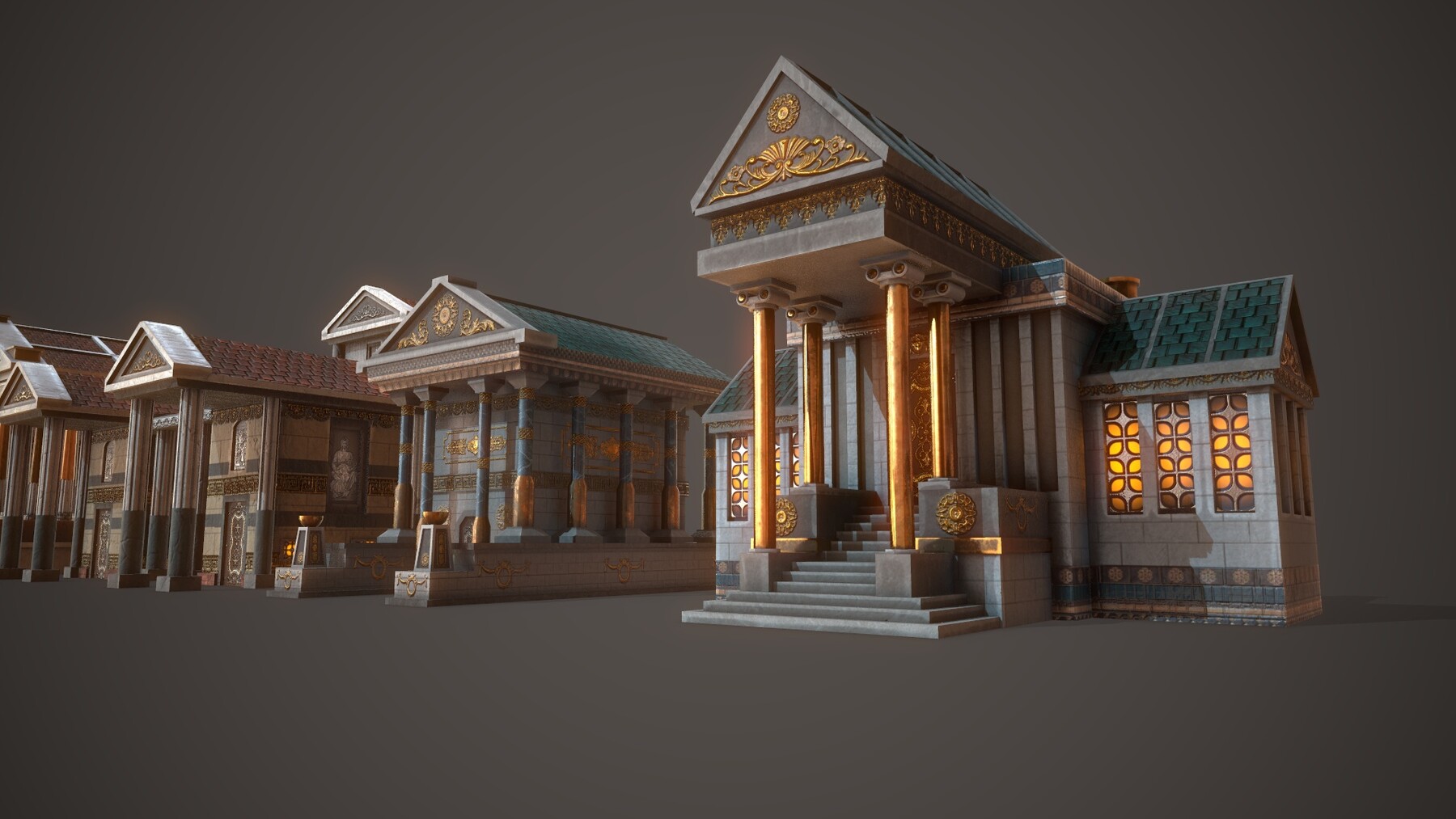 ArtStation - Ancient Temple Pack | Game Assets