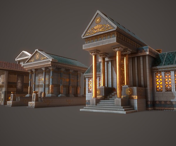 ArtStation - Ancient Temple Pack | Game Assets