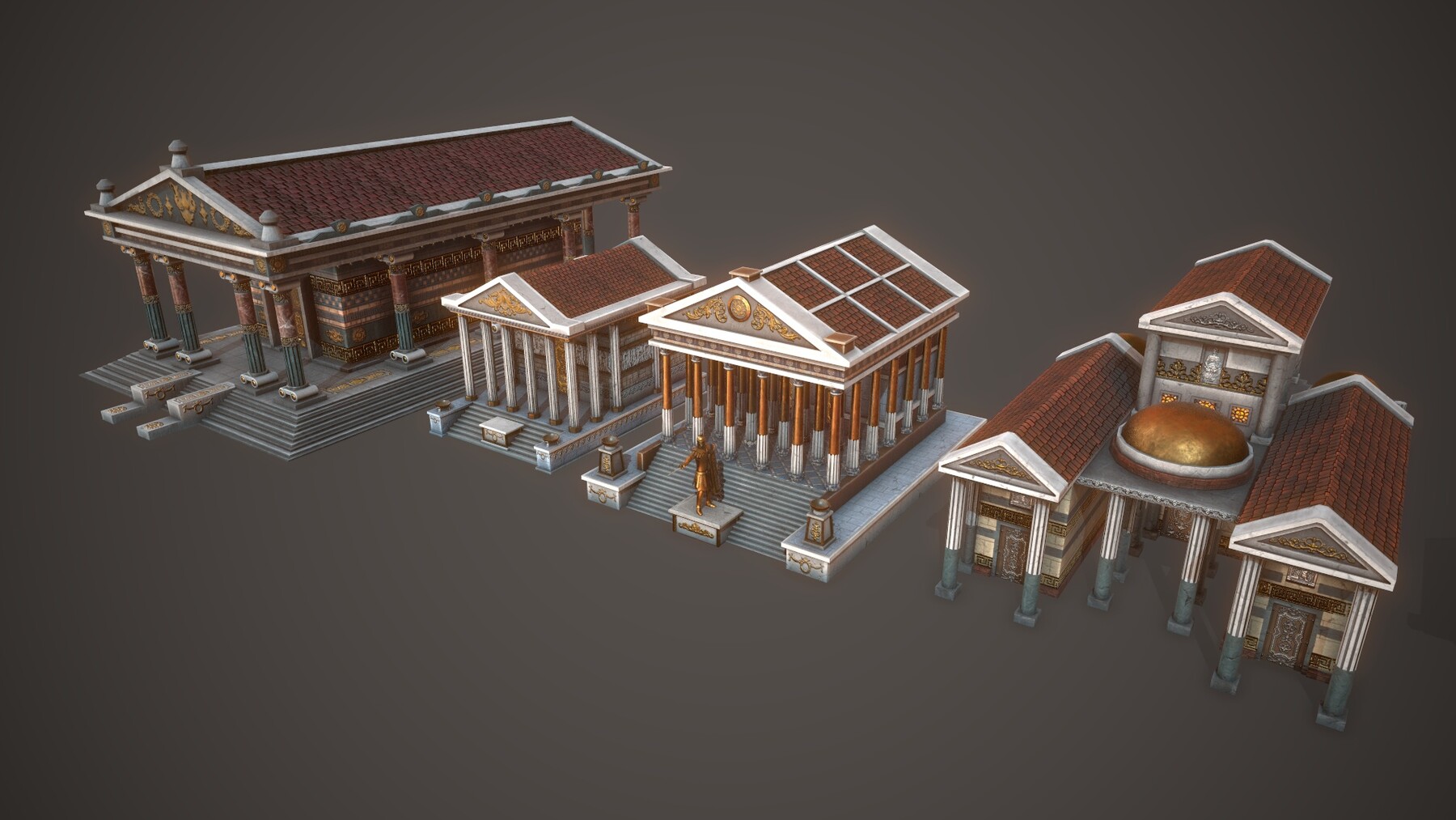 ArtStation - Ancient Temple Pack | Game Assets