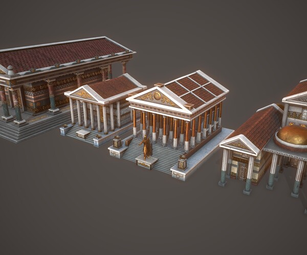 ArtStation - Ancient Temple Pack | Game Assets