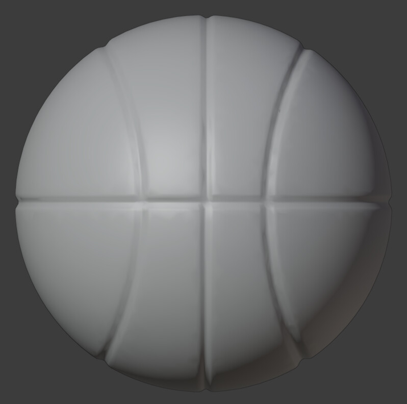 ArtStation - Wilson Basketball Low-poly 3D model | Resources
