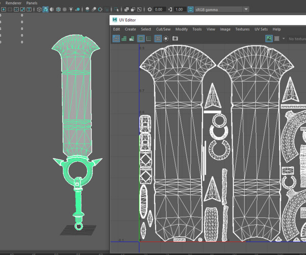 ArtStation - Fantasy Greatsword | Game Assets