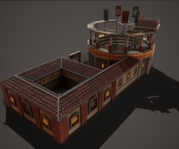 ArtStation - Ancient Arena | Game Assets