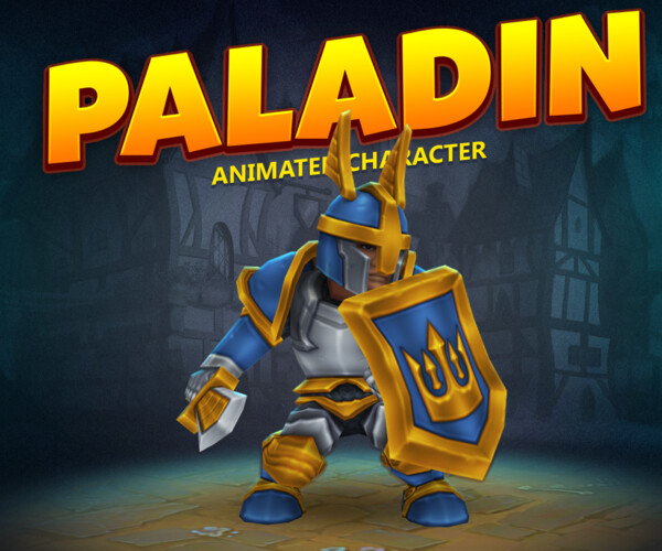 ArtStation - Paladin animated character | Game Assets