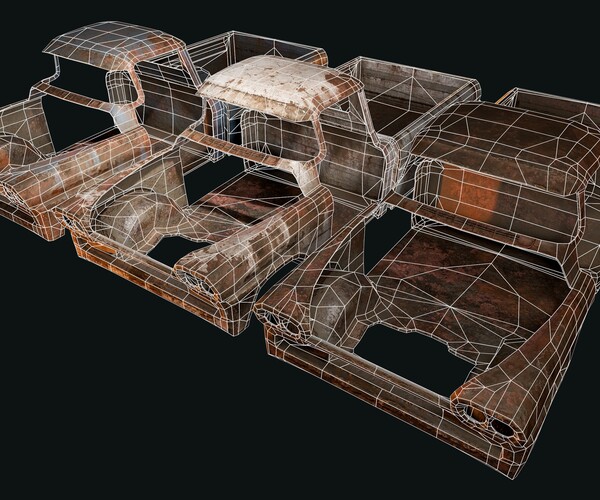 ArtStation - Car Body - 06 | Game Assets