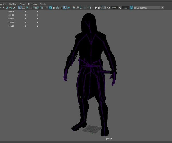 ArtStation - Assassin Secretive low poly game model | Game Assets