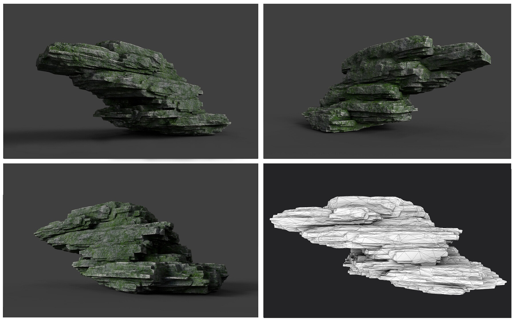 ArtStation - Rock Collection 008 | Game Assets