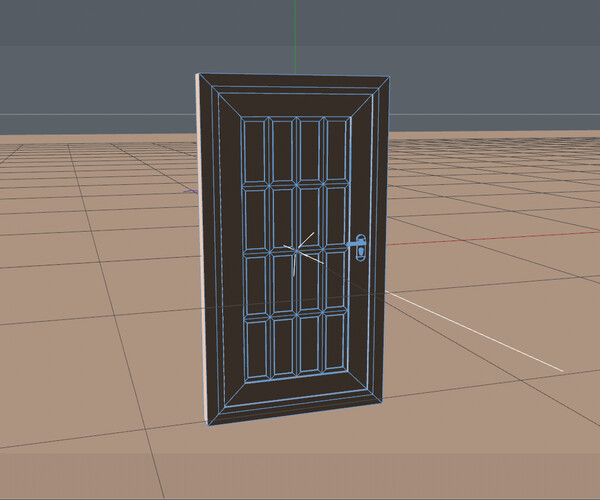 ArtStation - 3D Door | Game Assets