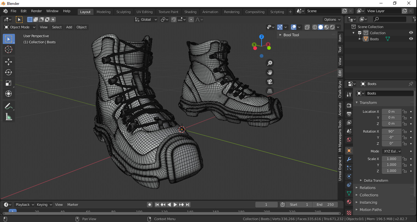 ArtStation - Boots | Resources