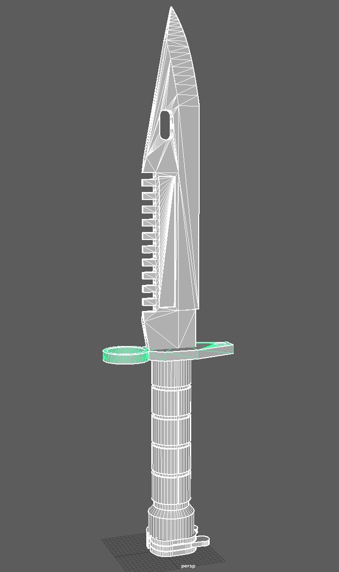 ArtStation - COMBAT KNIFE | Game Assets