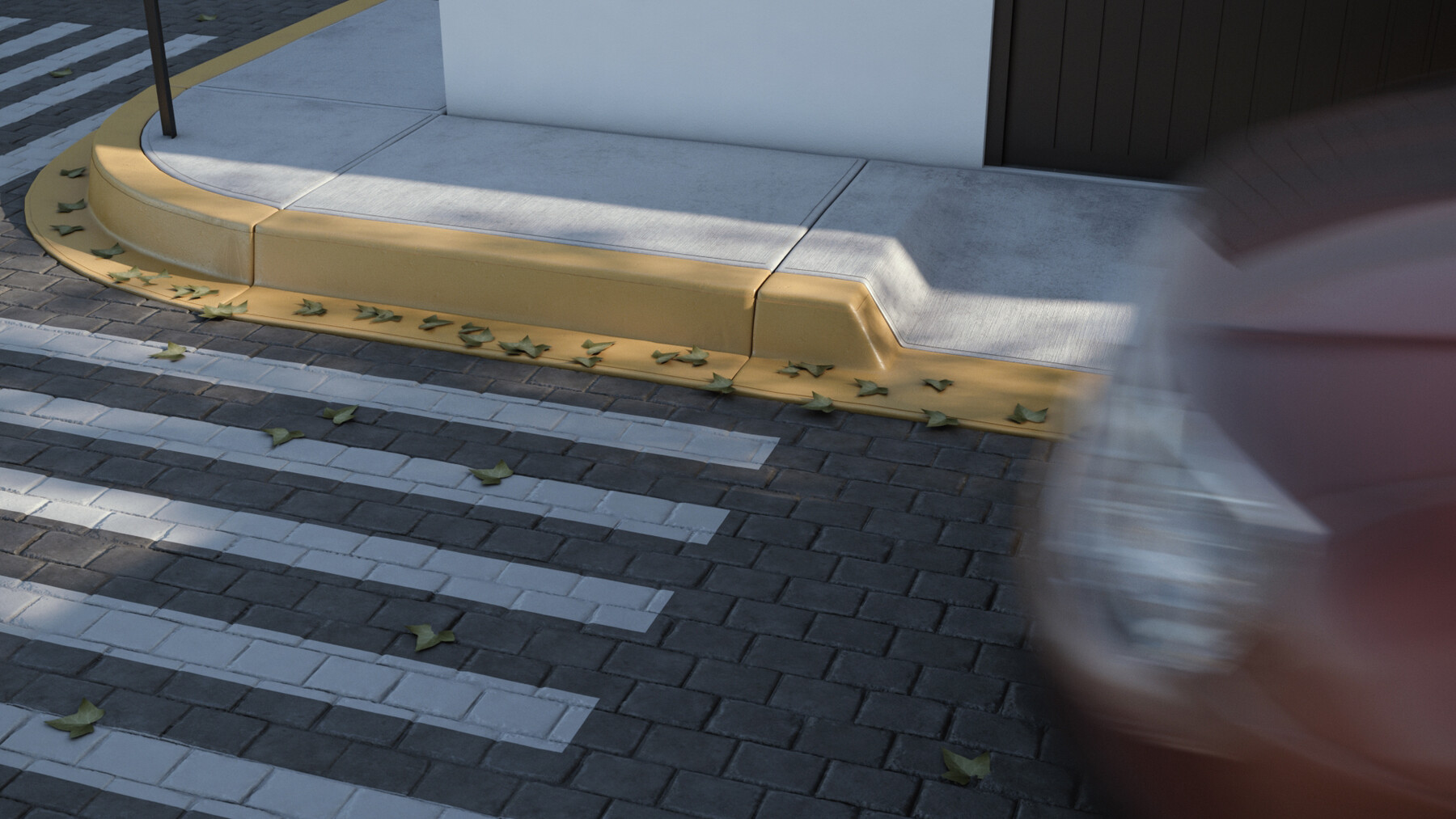 ArtStation - Sidewalk set PBR 3D model | Resources