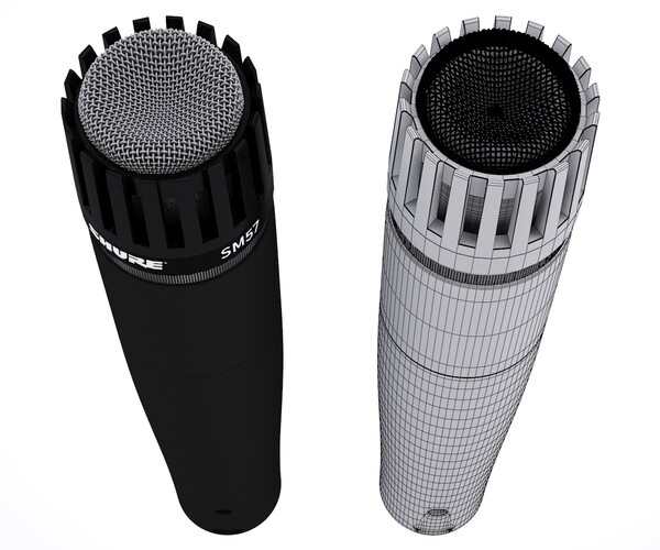 ArtStation - Shure SM57 Microphone | Resources