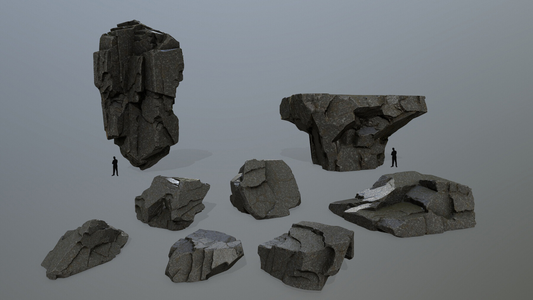ArtStation - cliff rocks | Game Assets