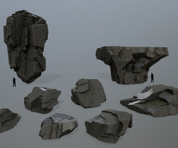ArtStation - cliff rocks | Game Assets
