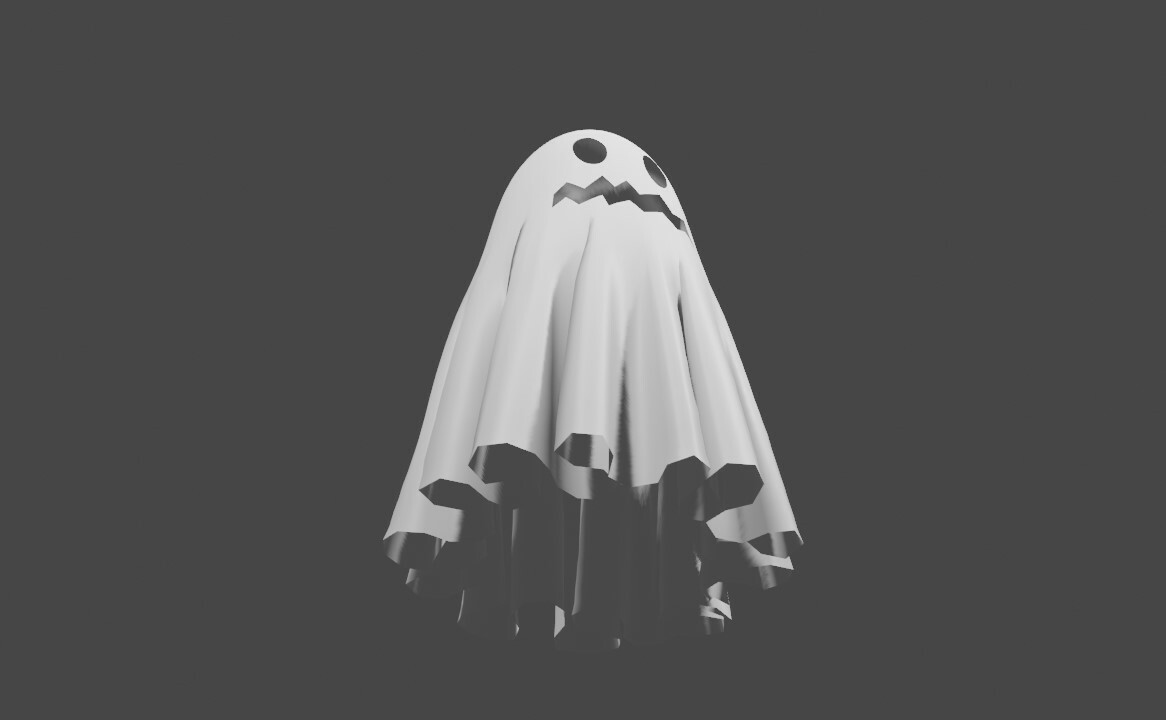 ArtStation - Ghost Phantom - Fantasma 3D model | Game Assets