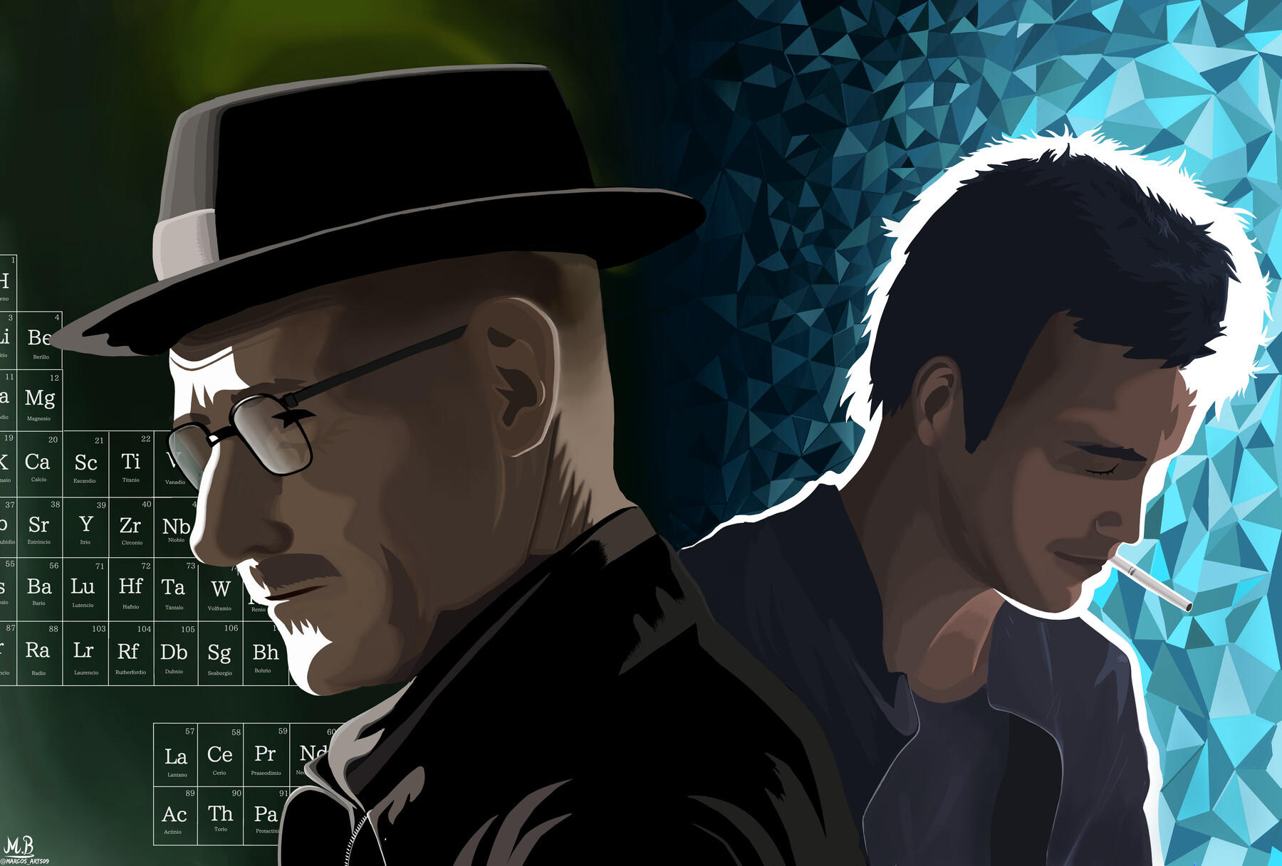 ArtStation - Breaking bad illustration | Artworks