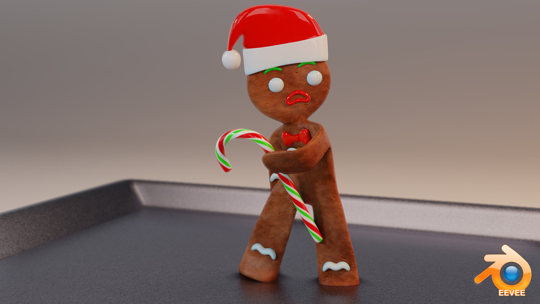 ArtStation - Lowpoly Gingerbread Man Rigged | Resources
