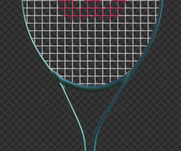 ArtStation - Tennis Racket Low-poly 3D model | Resources