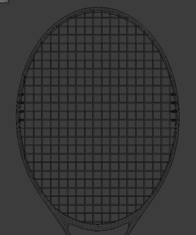 ArtStation - Tennis Racket Low-poly 3D model | Resources